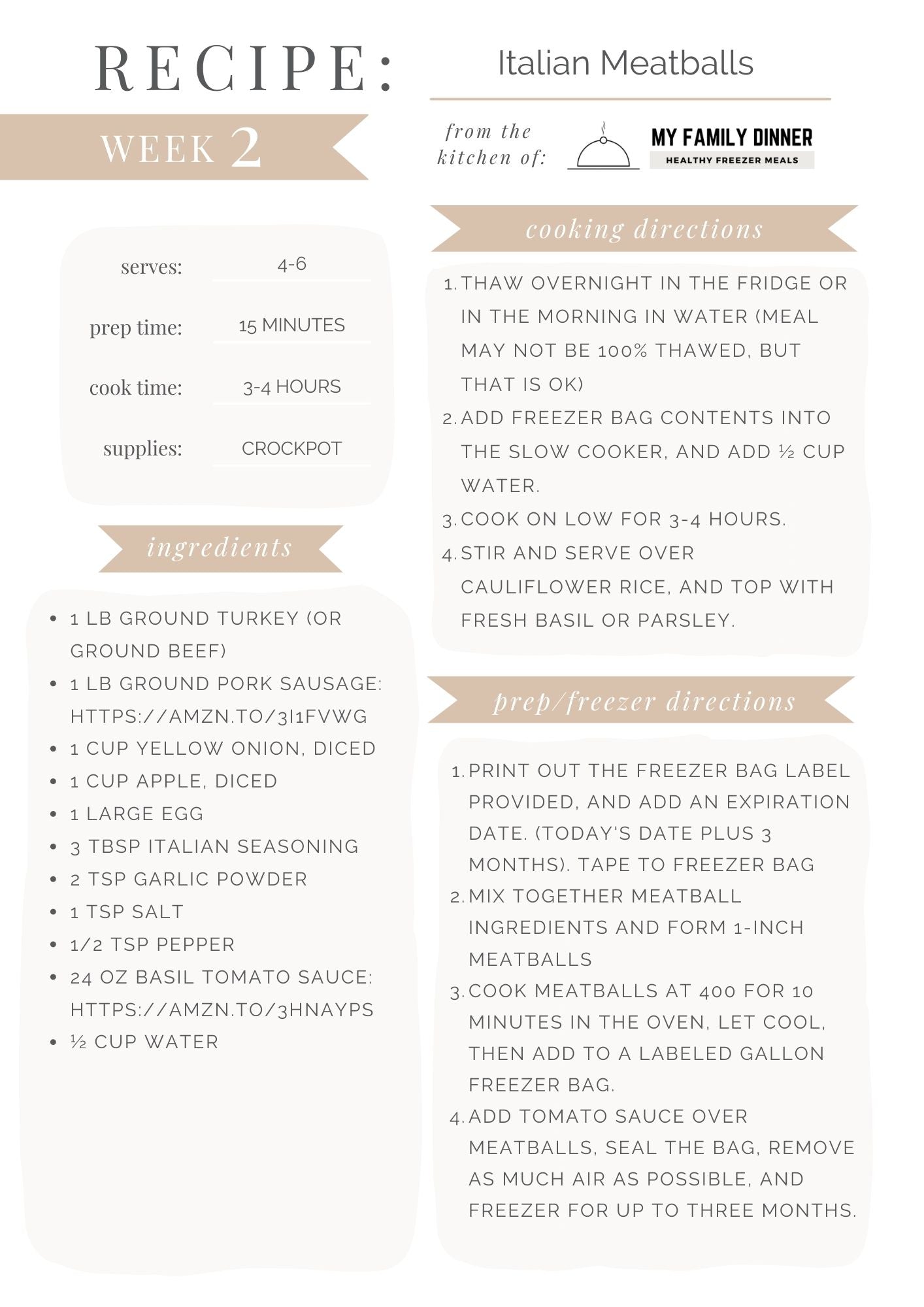 Whole 30 Meal Plan (30 Days of Dinner) – MyFamilyDinner
